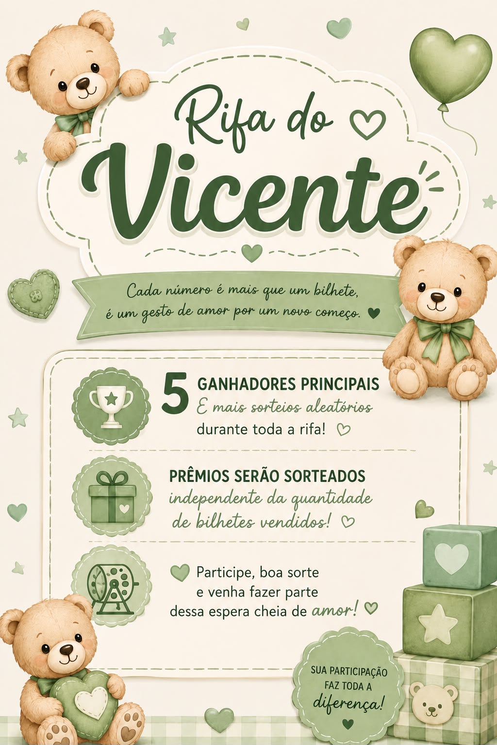 Rifa do Vicente | Riffas